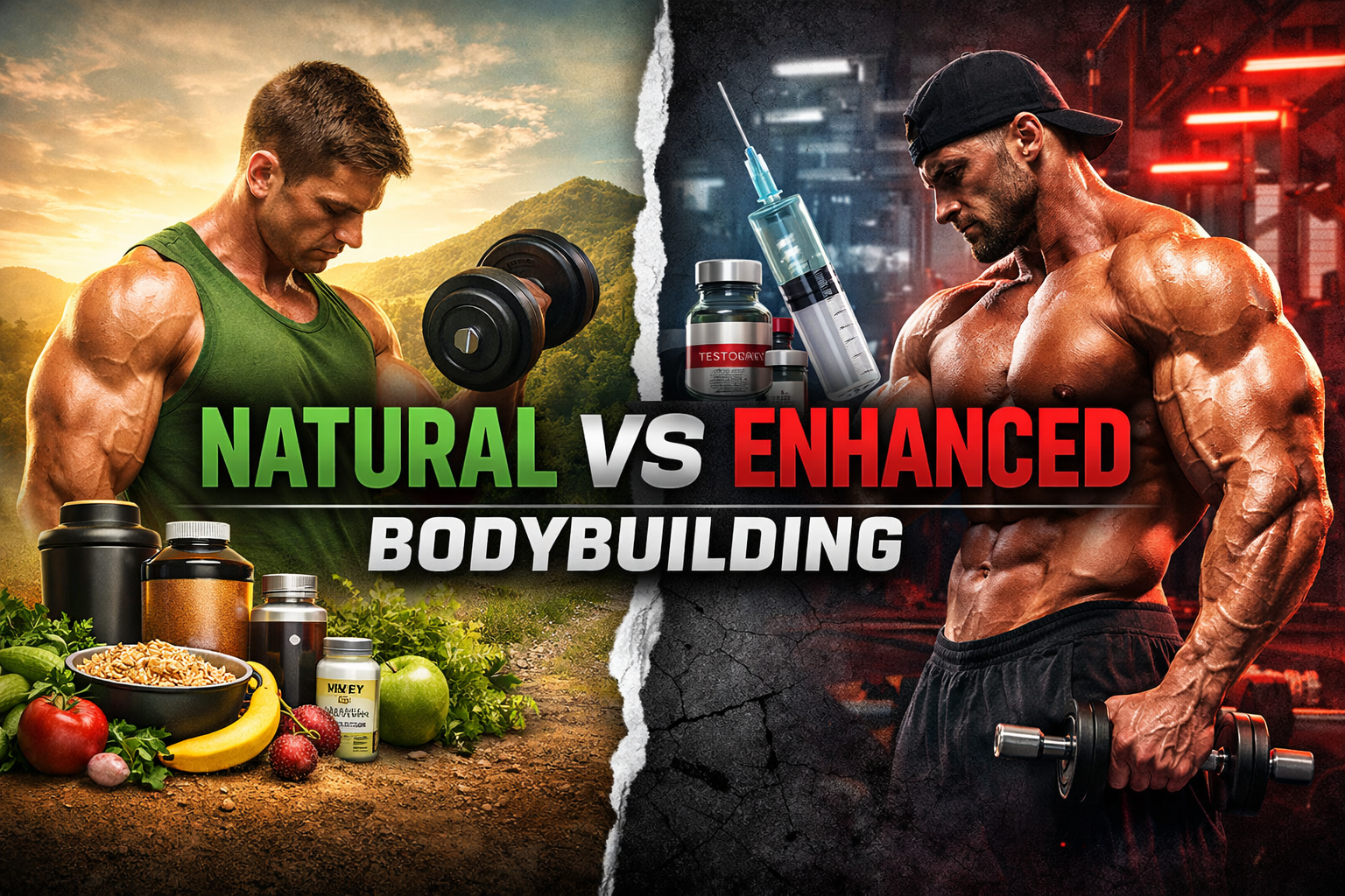 Natural vs Enhanced Bodybuilding Guide(2026)